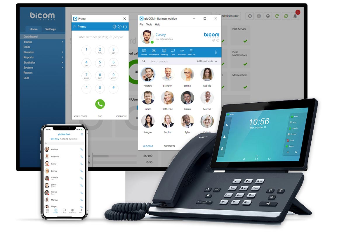Nos solutions de Communications Unifiées | Bicom Systems